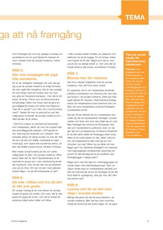 Intervju med Christian Bergenstråhle om Sociala medier | PDF