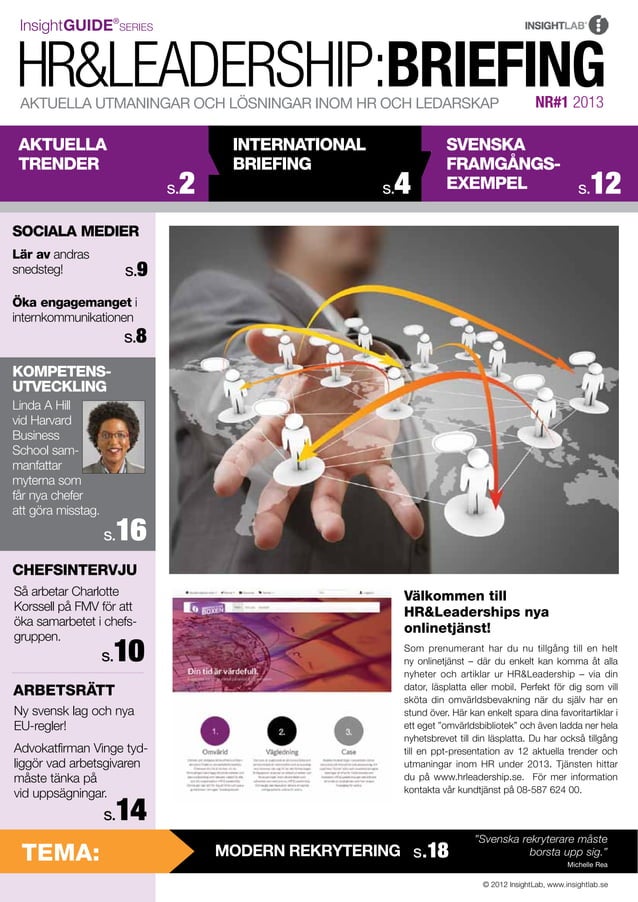 HR & Leadership Briefing | PDF