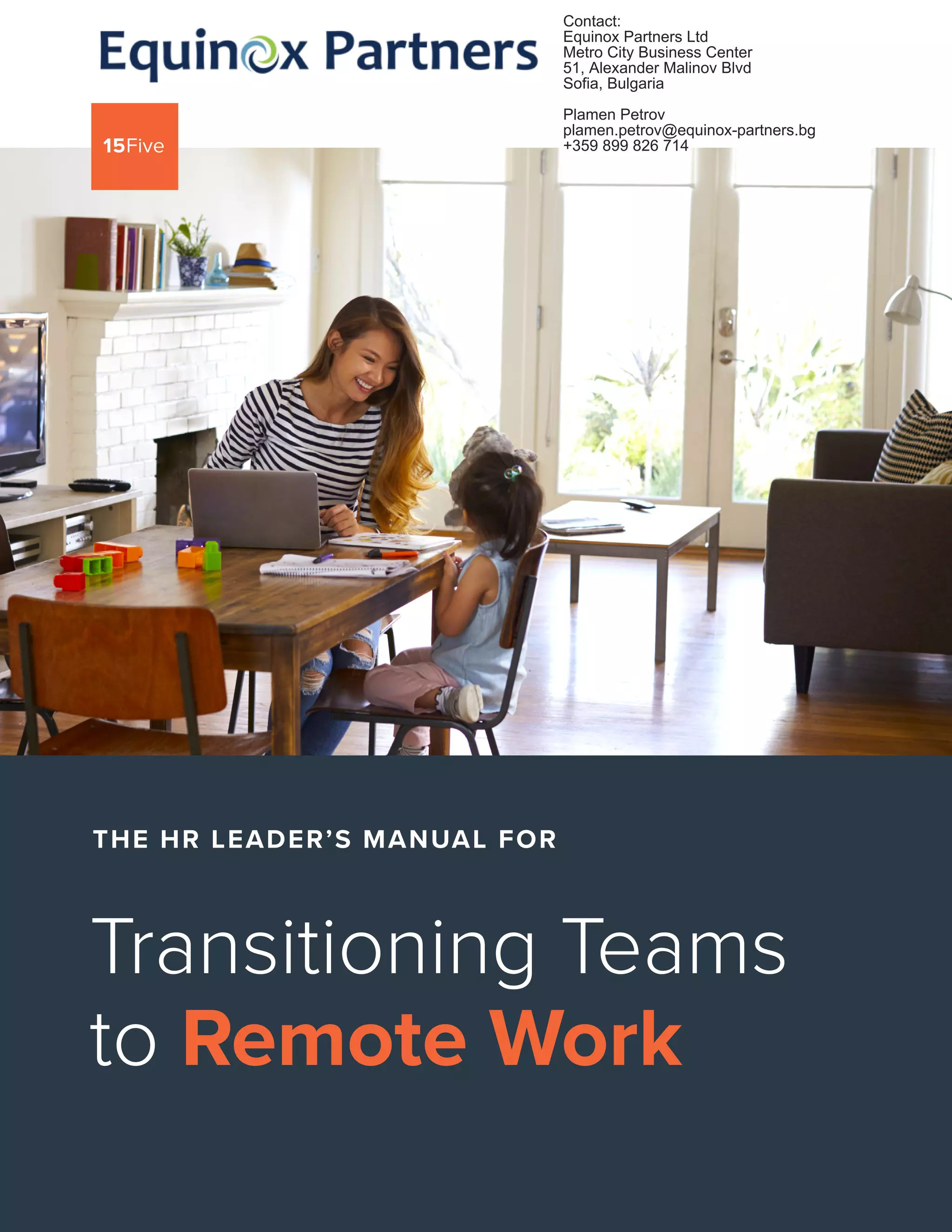 HR Leader Manual for Transitioning Teams to Remote Work | PDF