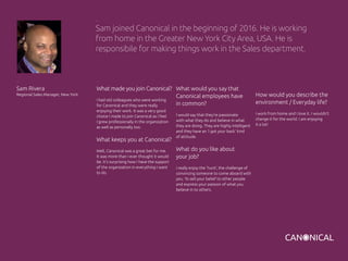 Why working in Sales at Canonical is great! | PDF