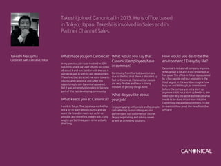Why working in Sales at Canonical is great! | PPT