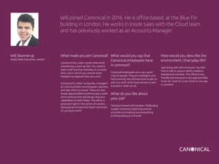 Why working in Sales at Canonical is great! | PDF