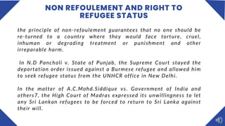 humanitarian and refugge law | PPTX