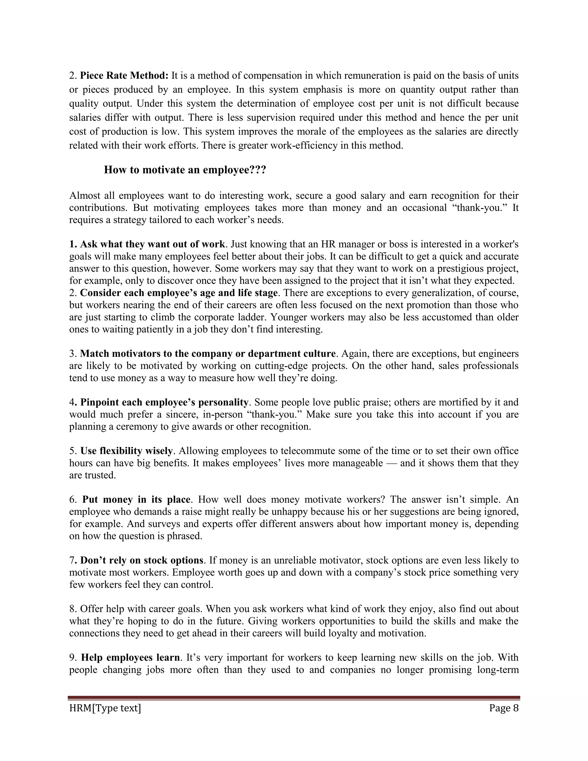Human Resource Management | DOCX