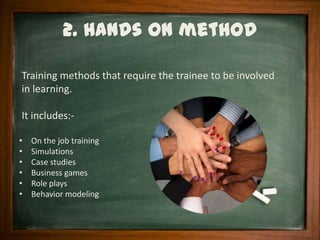 Traditional training methods | PPTX