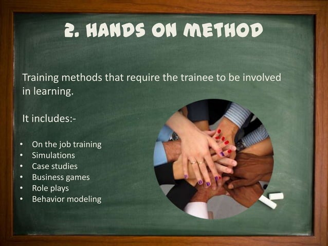 Traditional training methods | PPTX | Workshops and Classes | Hobbies ...