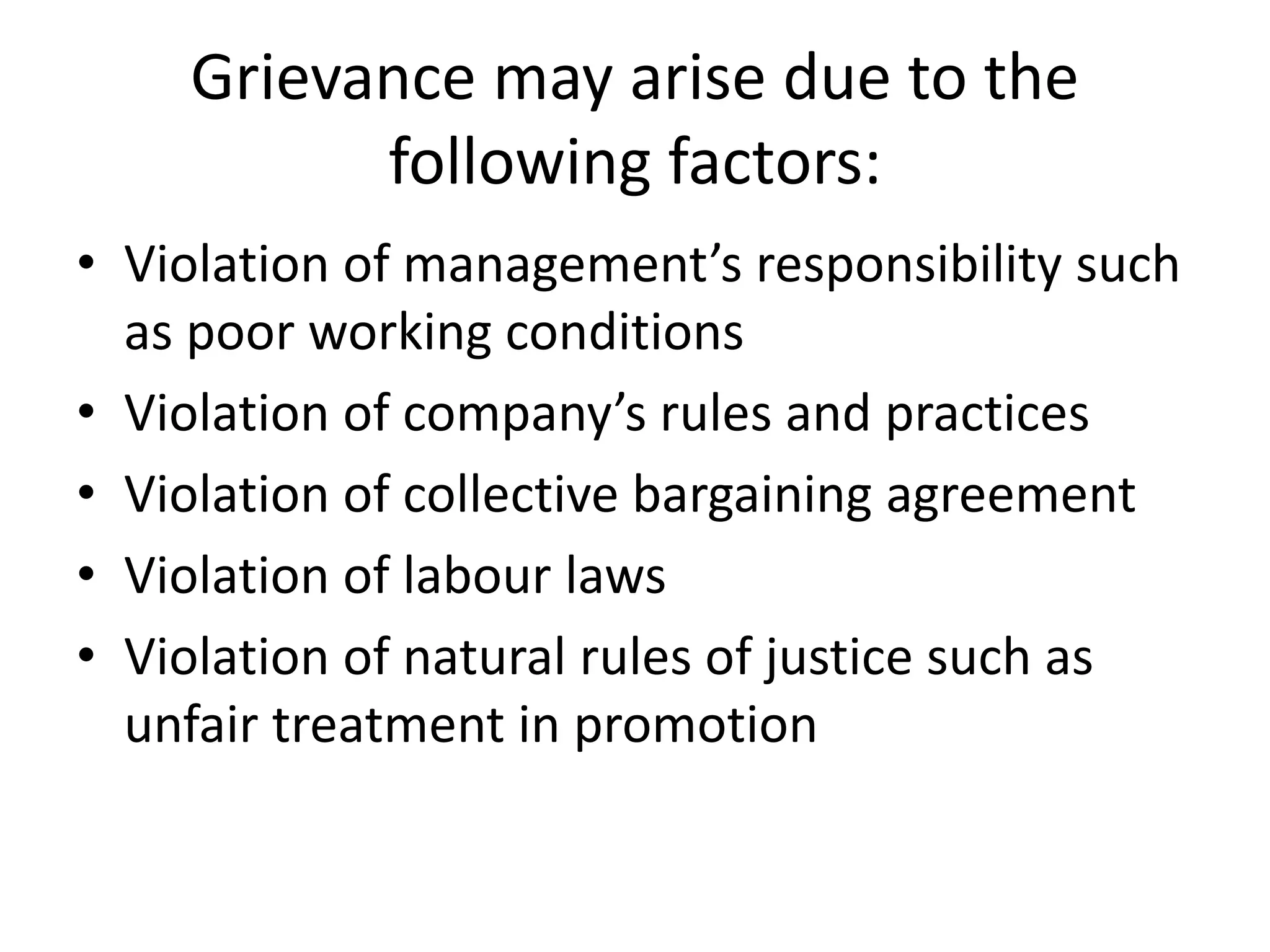 HRM: EMPLOYEE GRIEVANCE AND REDRESSAL | PPTX