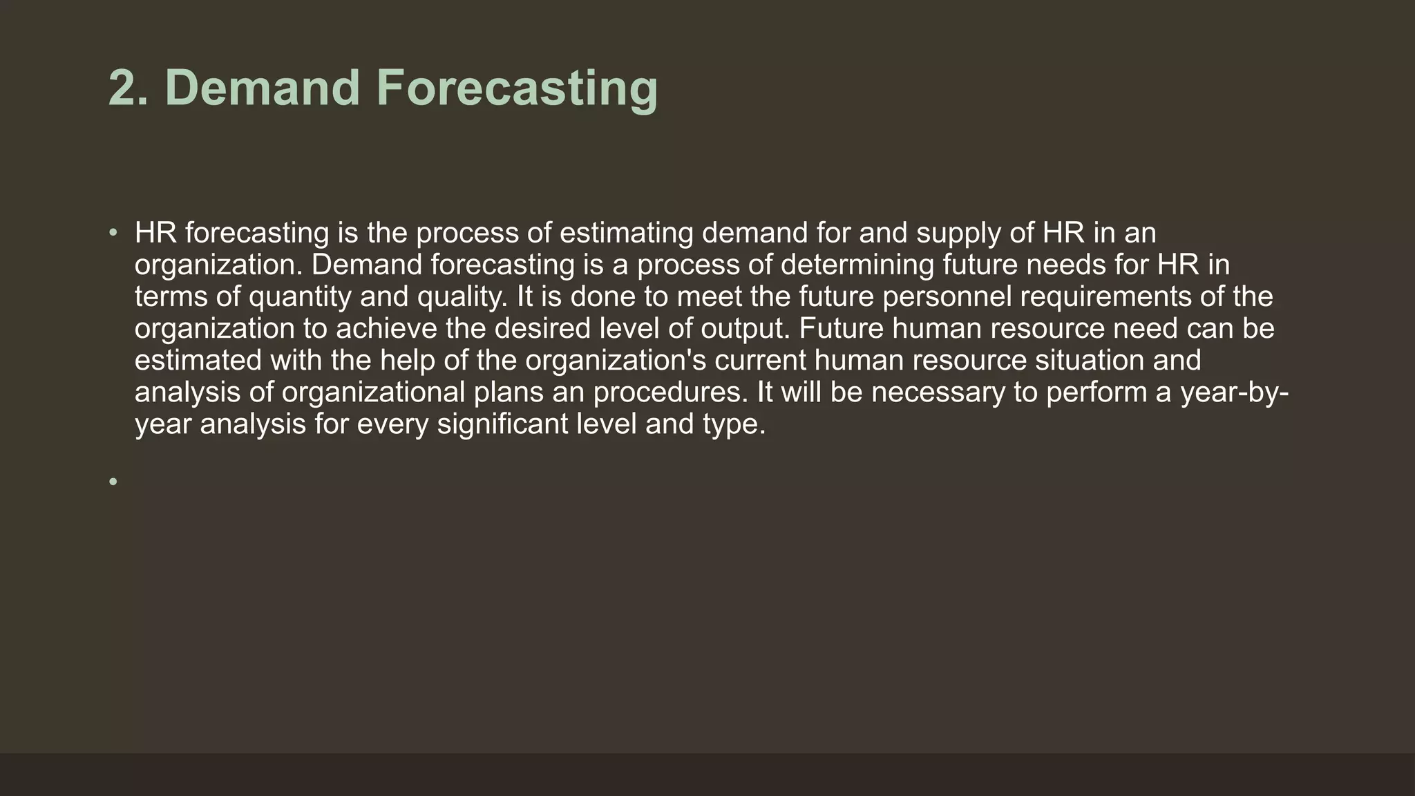 Human resource Planning - introduction | PPTX
