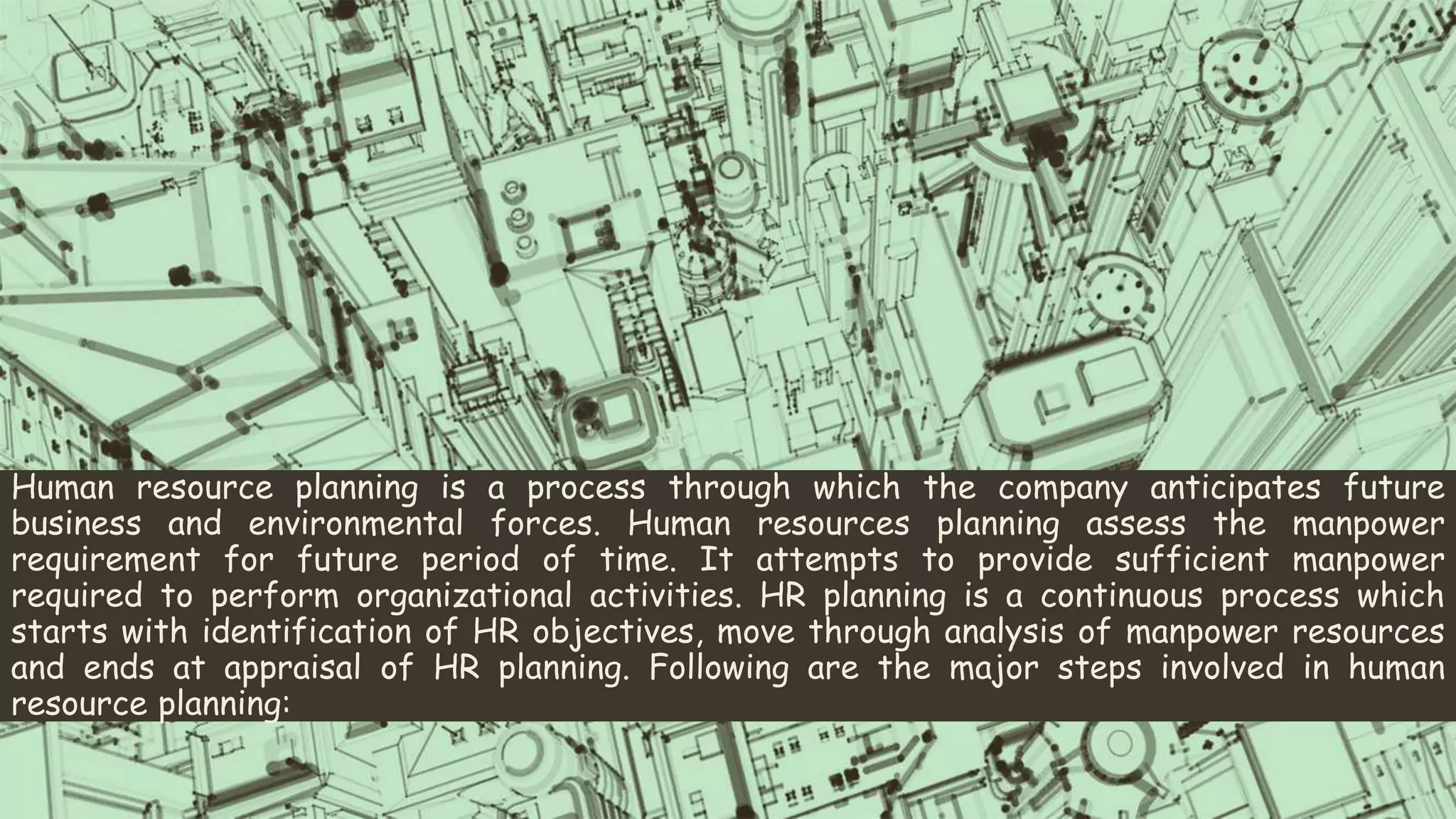 Human resource Planning - introduction | PPTX