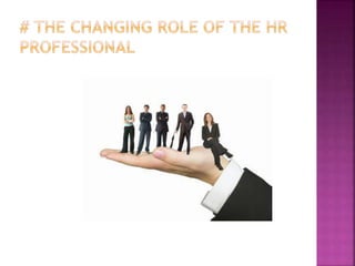 Changing trends in Human Resource Management | PPTX