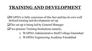 Human Resource Management (WAPDA) | PPTX