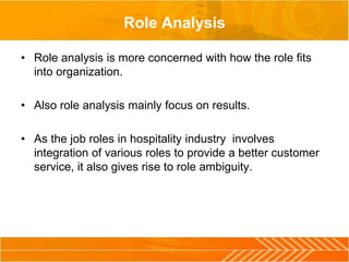 Role Analysis | PPTX