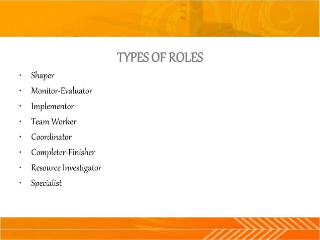 Role Analysis | PPTX