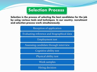 RECRUITMENT & SELECTION Process of UNILIVER BANGLADESH LTD. | PPTX