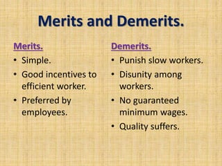 Individual Incentive System | PPTX