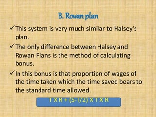 Individual Incentive System | PPTX