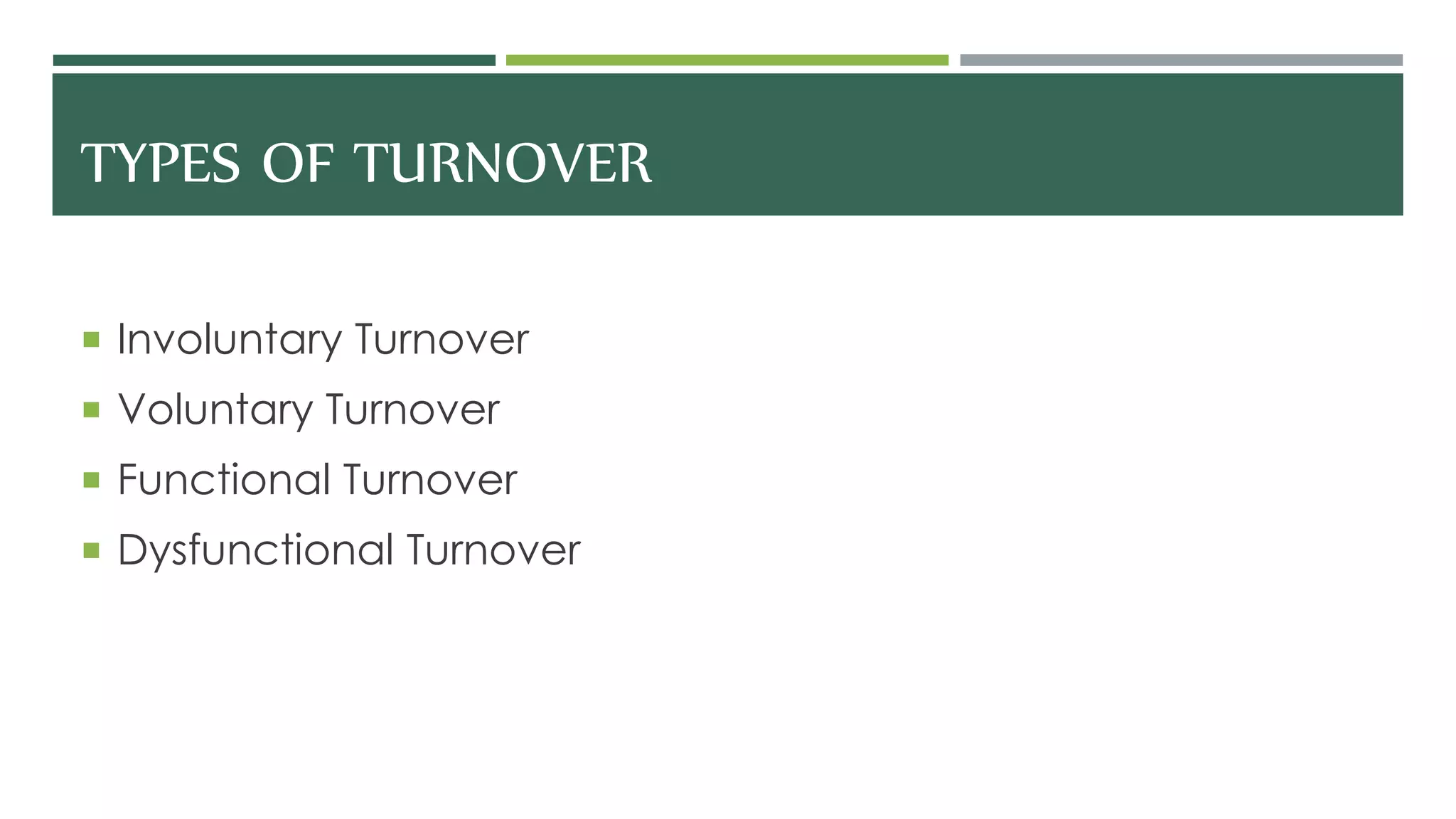 Employee Turnover | PPTX