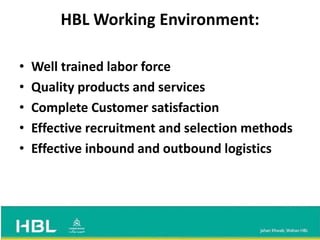 HBL | PPT