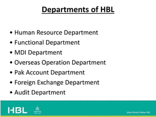 HBL | PPT