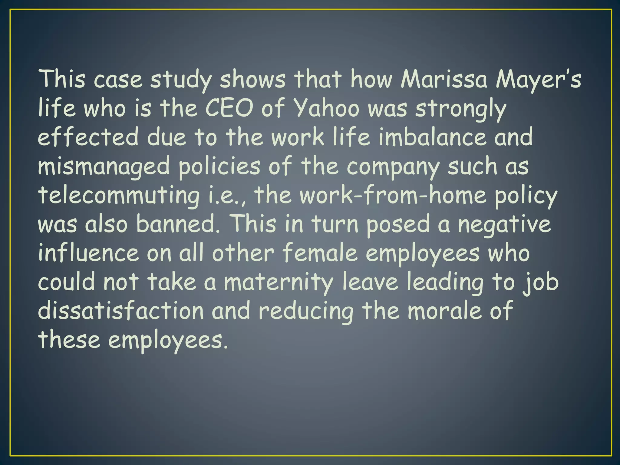 Work Life Balance | PPTX