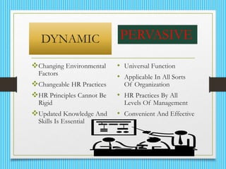 HUMAN RESOURCE MANAGEMENT | PPTX