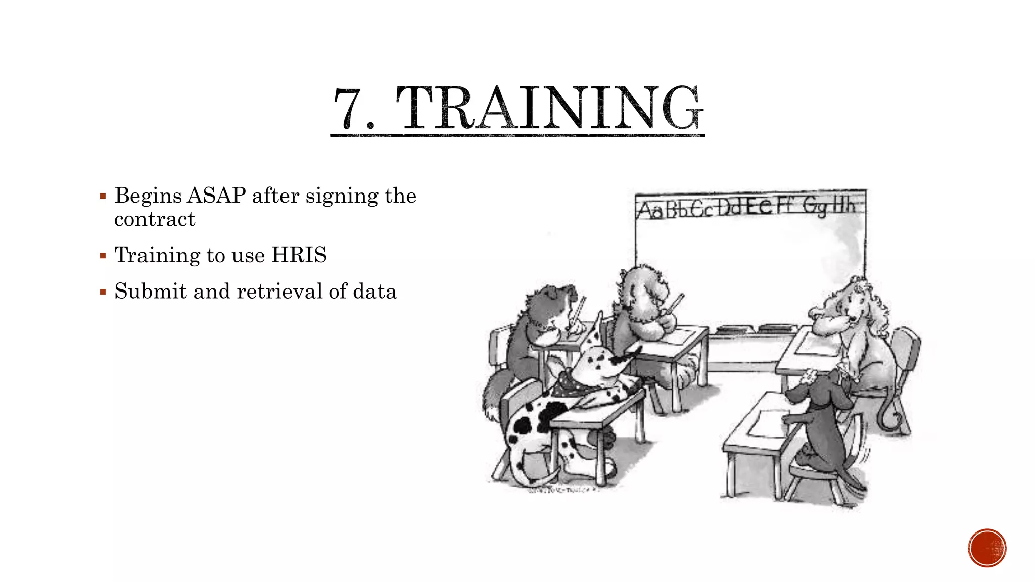steps of implementation of HRIS | PPTX