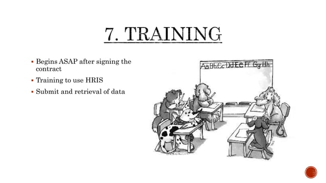 steps of implementation of HRIS | PPTX