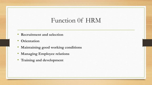 Human Resource Management Techniques | PPT