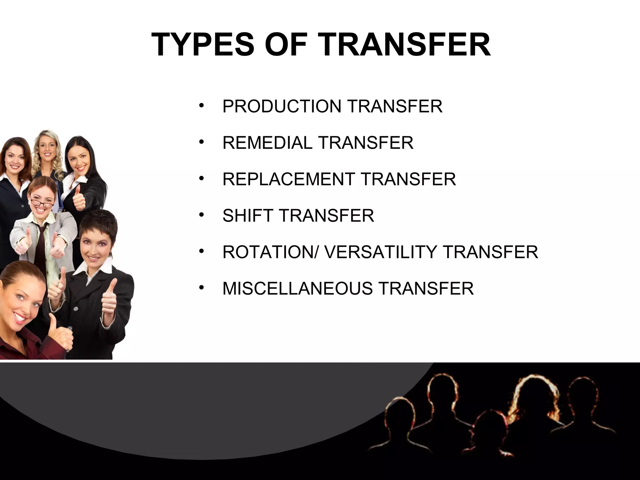 Transfer Types and Policies of Transfer | PPT