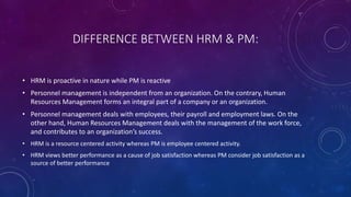 Human resource managment | PPT