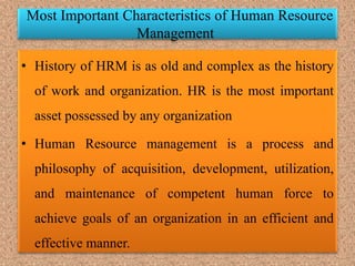Human Resource Management Process | PPTX