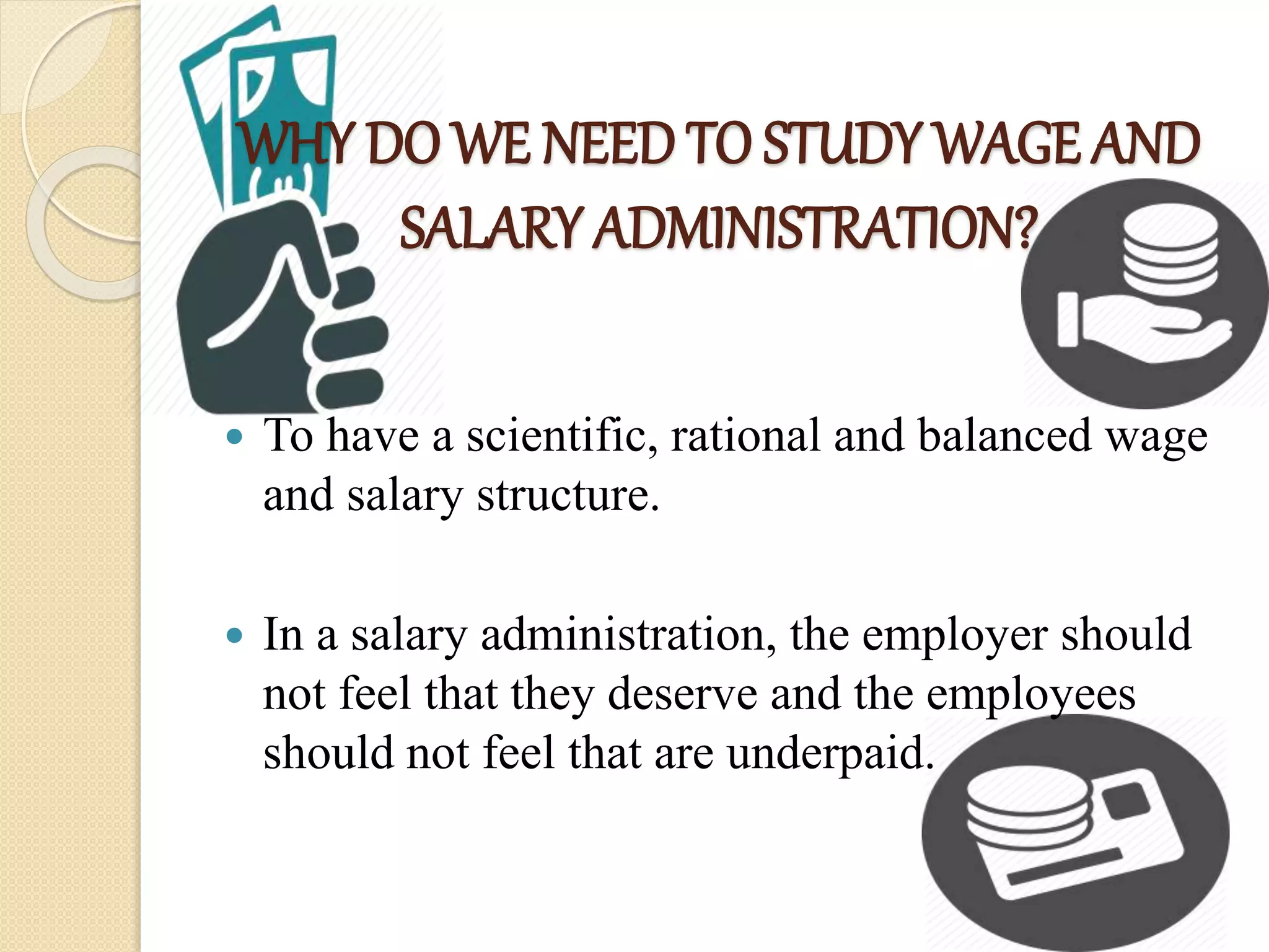 WAGE & SALARY PRESENTATION | PPTX