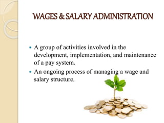 WAGE & SALARY PRESENTATION | PPTX