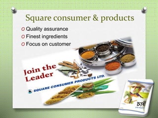 presentation on square group on management course | PPTX