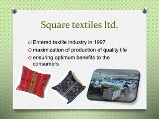 presentation on square group on management course | PPT