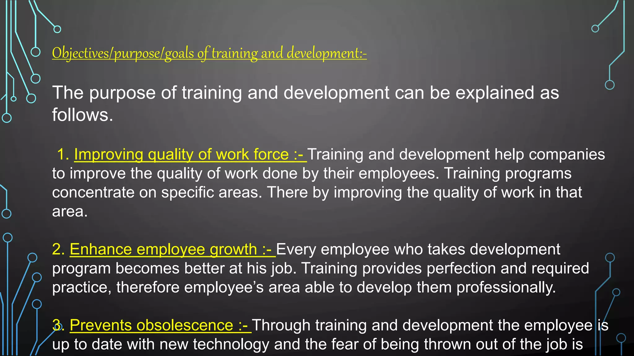 Hrm -TRAINING AND DEVELOPMENT | PPTX