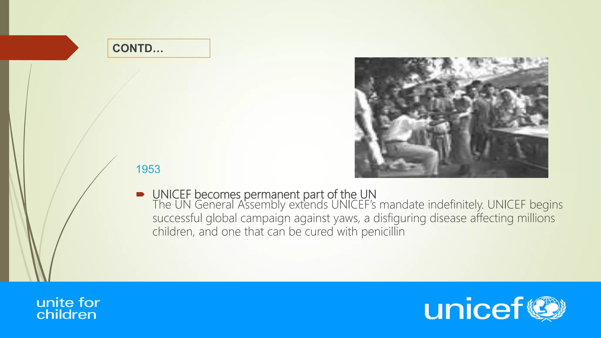 Mission ,Vision statement, and strategies of Unicef | PPT