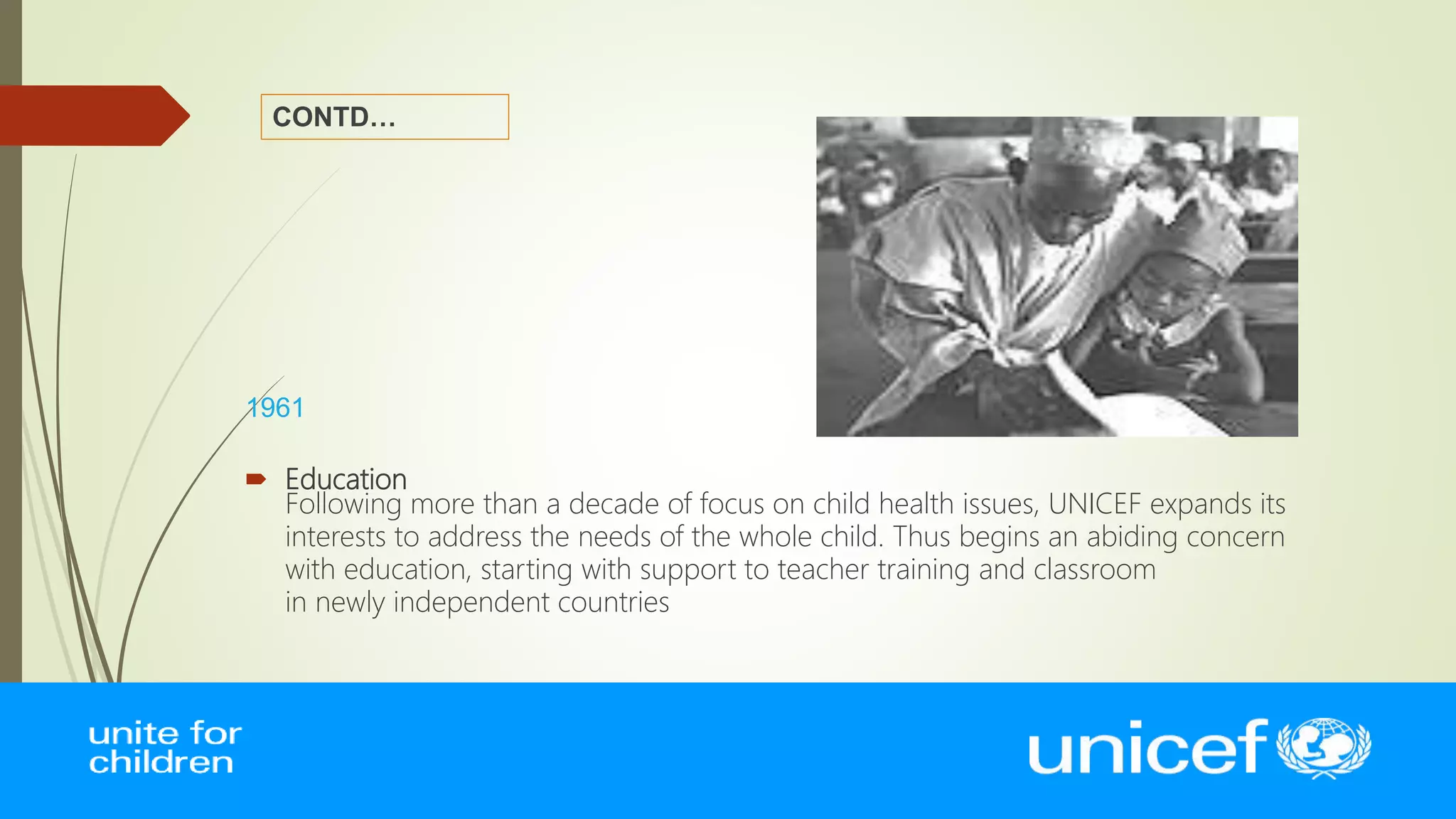 Mission ,Vision statement, and strategies of Unicef | PPT