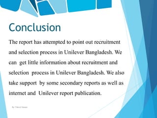 Recruitment And Selection Process Of Presentation | PPT