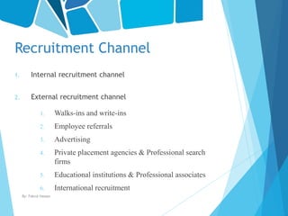Recruitment And Selection Process Of Presentation | PPT