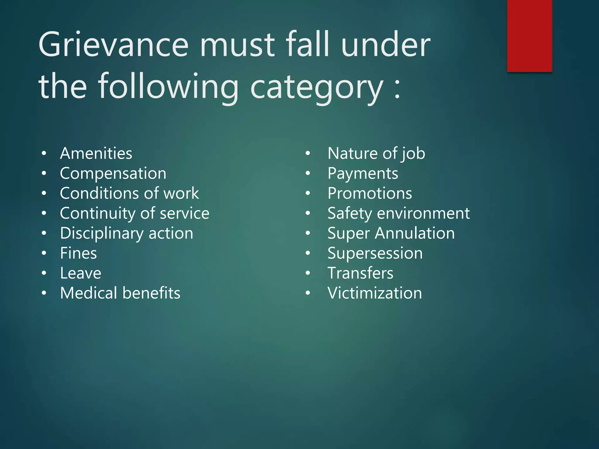 grievance handling | PPT