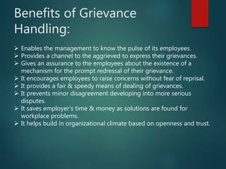 grievance handling | PPT