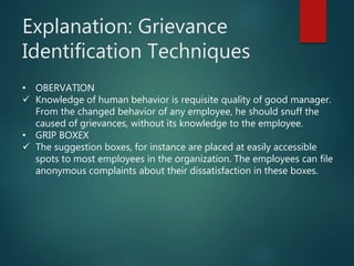 grievance handling | PPT