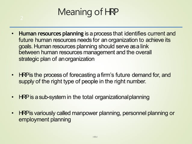 HRP and recruitment and selection process | PPTX | Human Resources ...