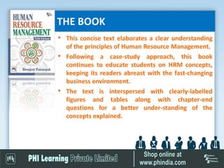 HUMAN RESOURCE MANAGEMENT - PHI Learning | PPT