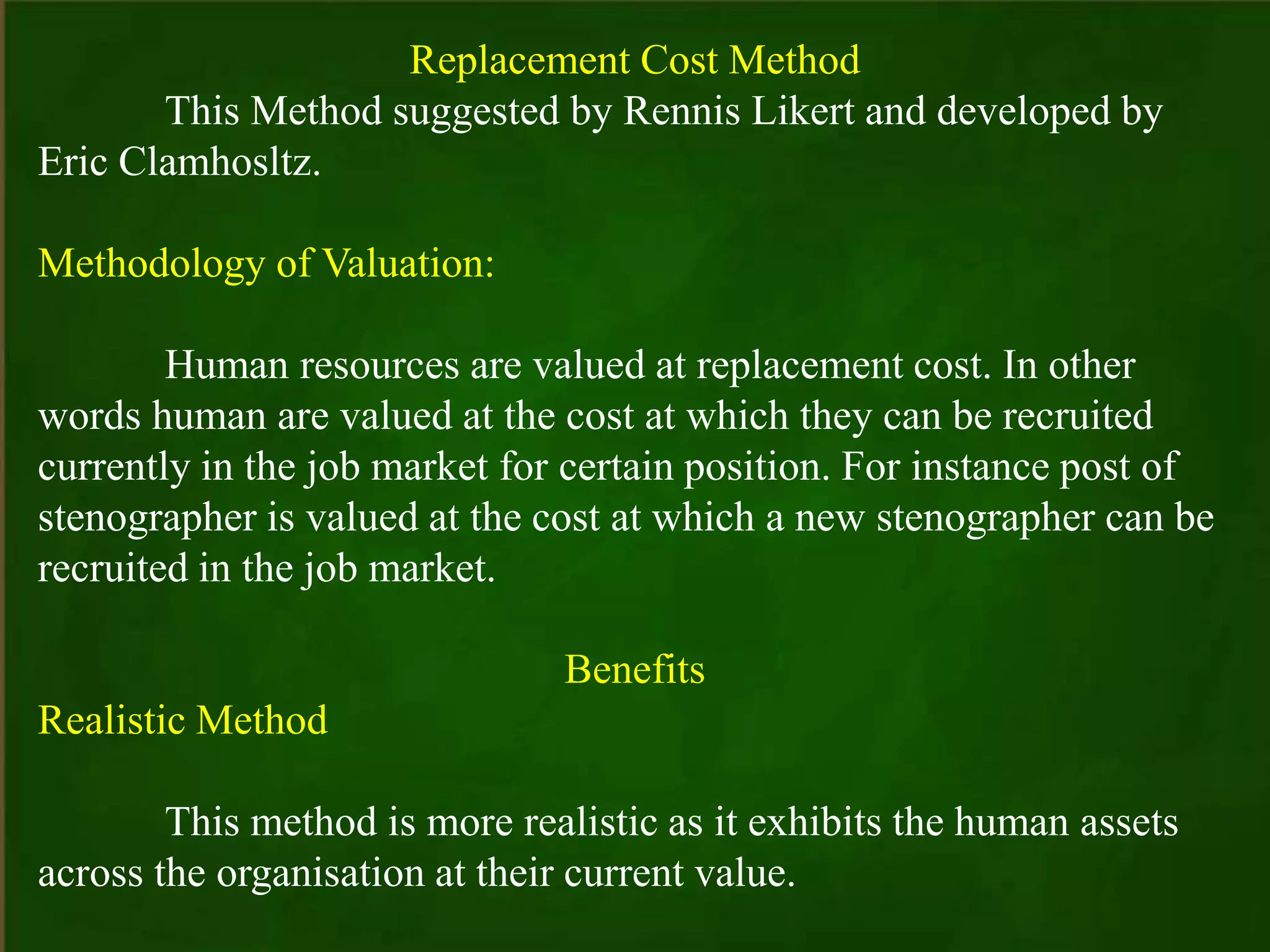 Human Resource Accounting | PPTX