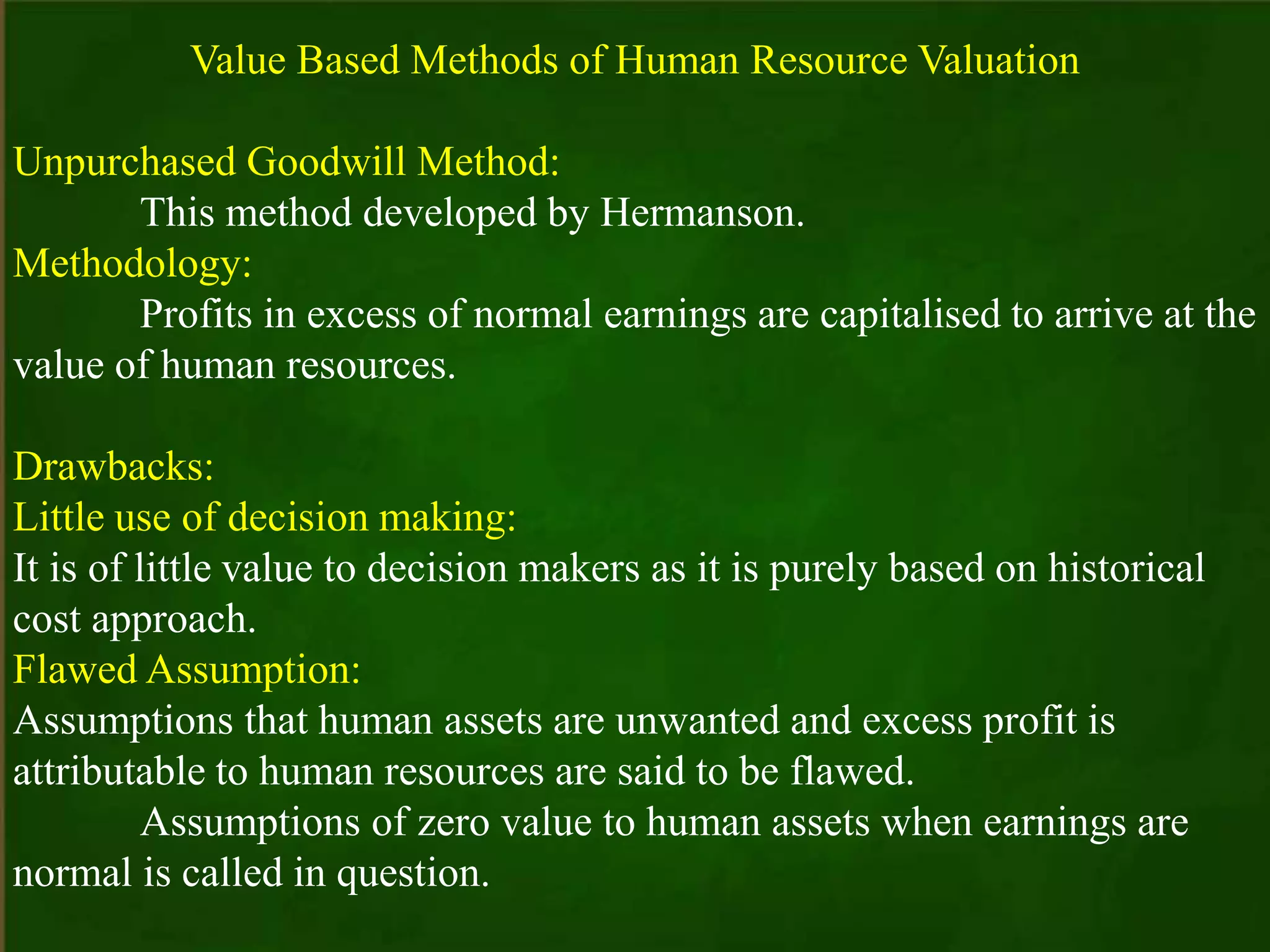 Human Resource Accounting | PPTX