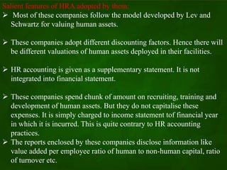 Human Resource Accounting | PPTX