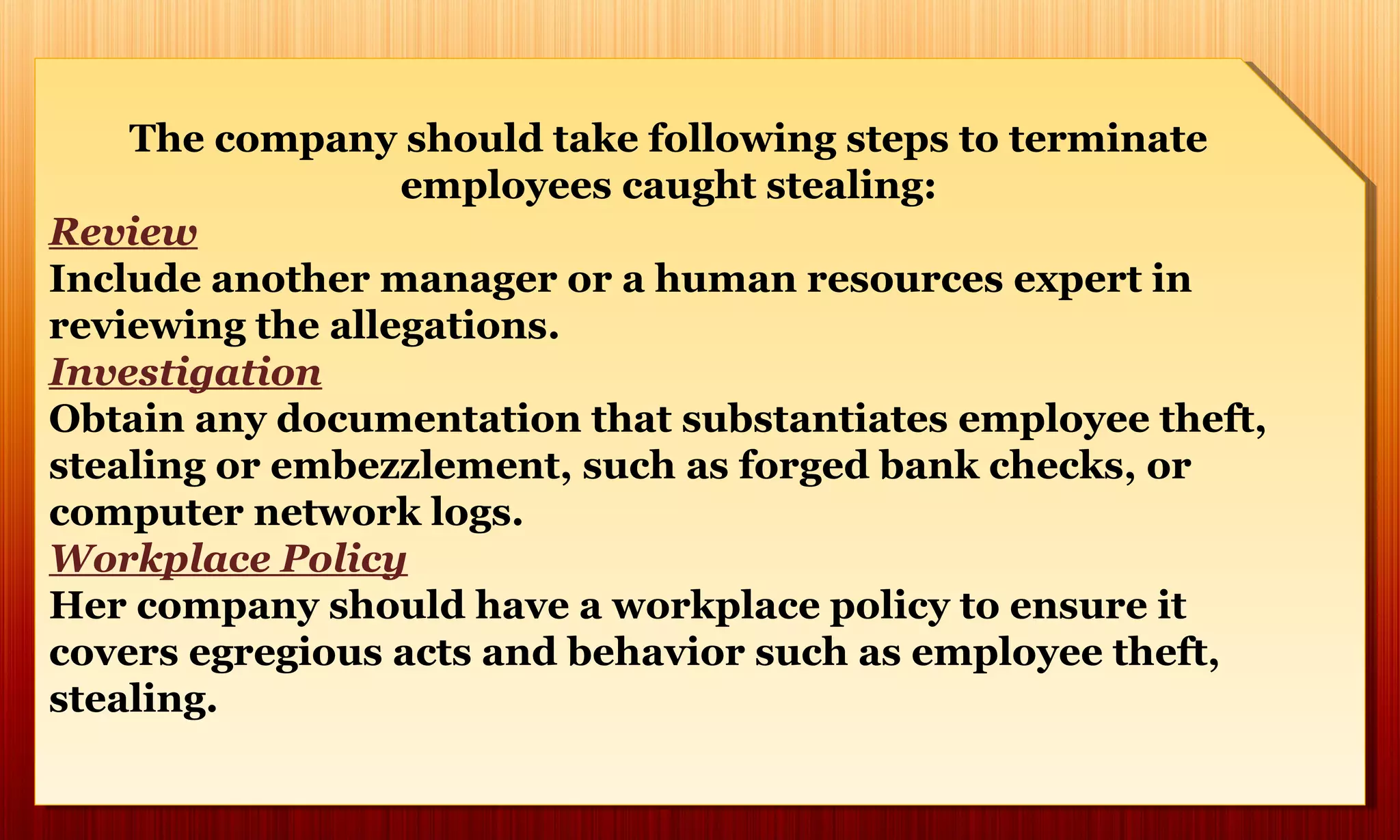 Honesty Testing At Carter Cleaning Company | PPT