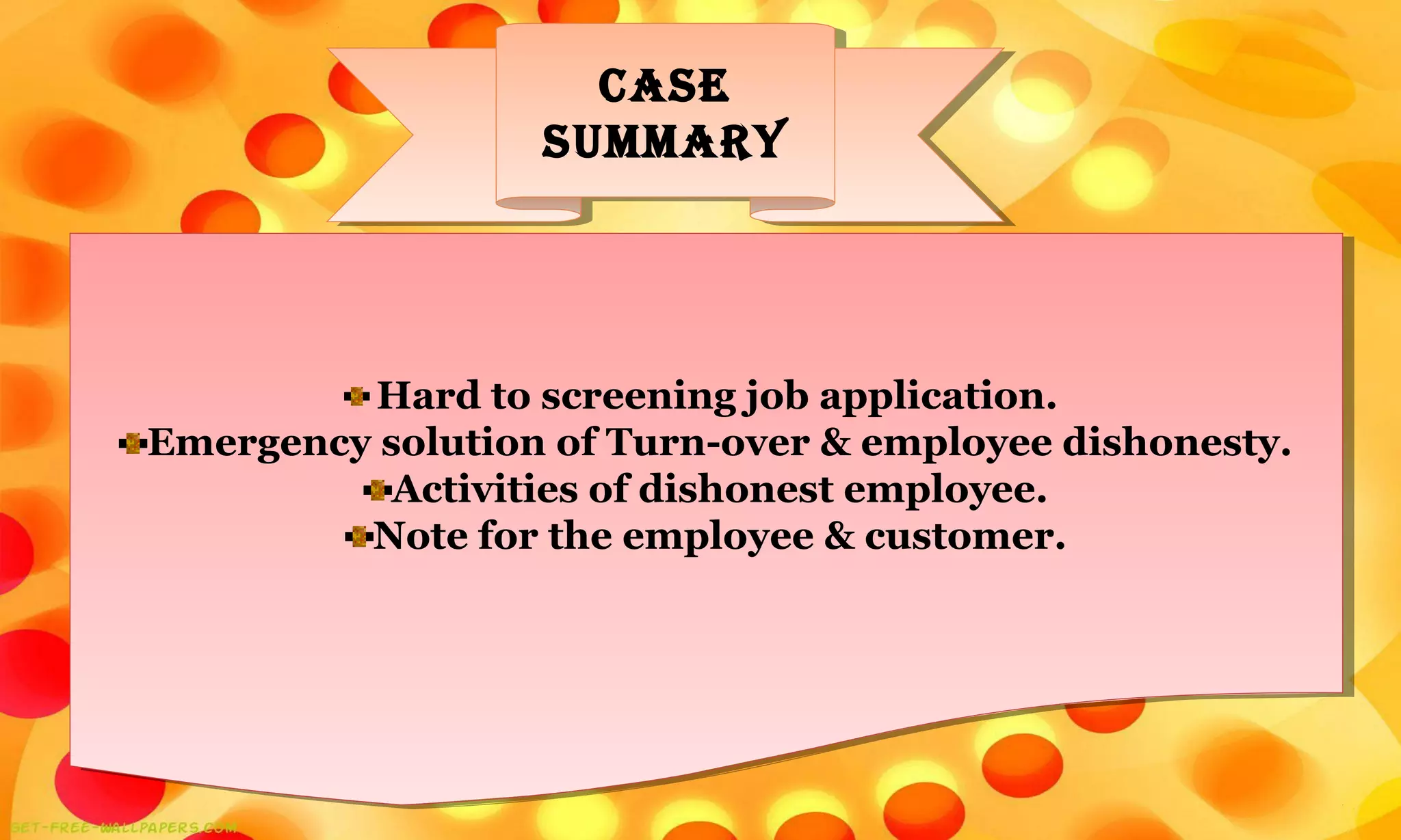 Honesty Testing At Carter Cleaning Company | PPT
